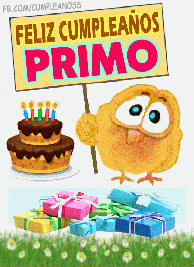 Primo - Feliz Cumpleaños | birthday.kim/es