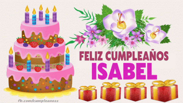 ISABEL - Feliz Cumpleaños | birthday.kim/es